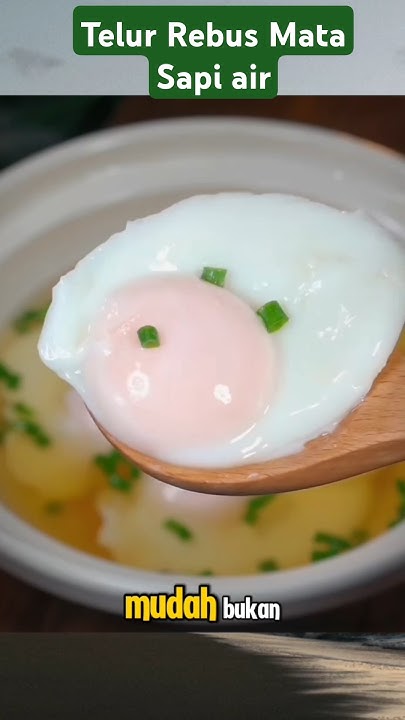 Resep Cara Memasak Telur Mata sapi rebus kuah daun Bawang#tutorialmemasak#cooking - YouTube
