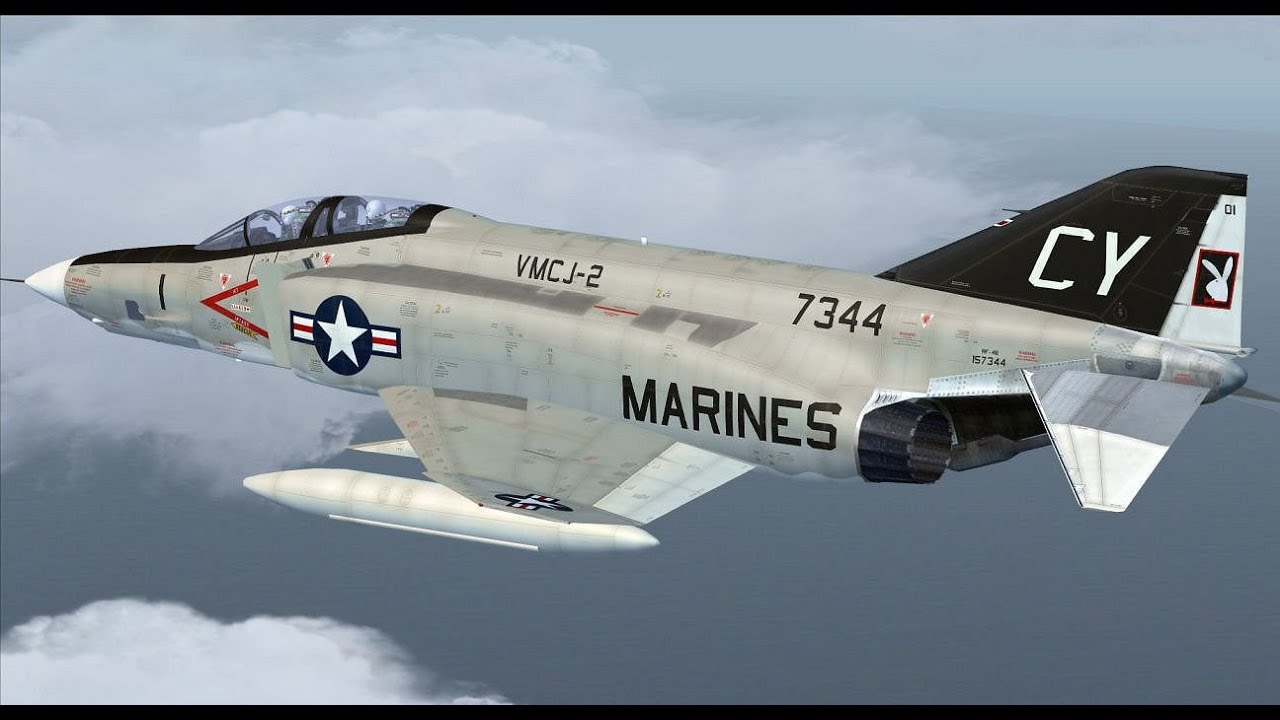 Сборка модели RF-4B Phantom II VMCJ-2 от Hasegawa часть 8я - YouTube