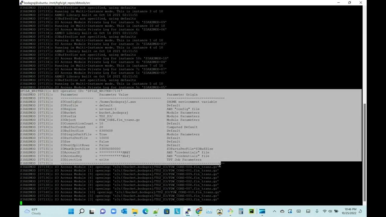 Teradata Cloud Migration using TPT - YouTube