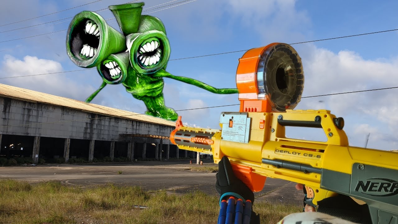 Nerf Gun Super Nerf Arena of Valor - YouTube