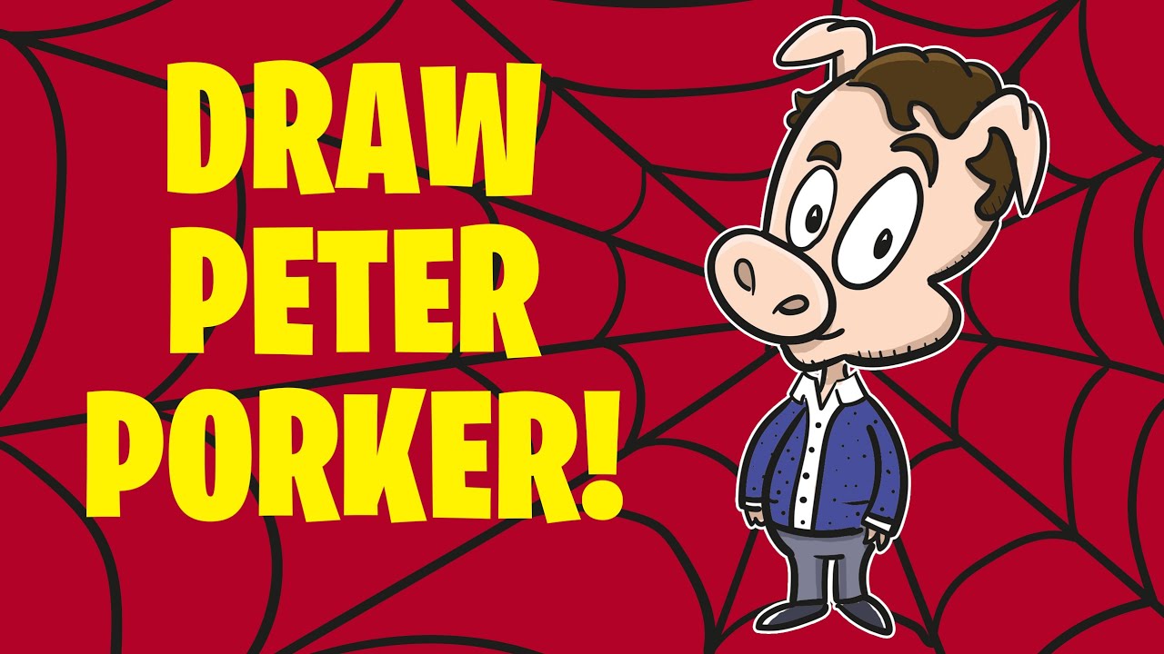 Turning Spider-Ham into Peter Porker! | Drawing Challenge - YouTube