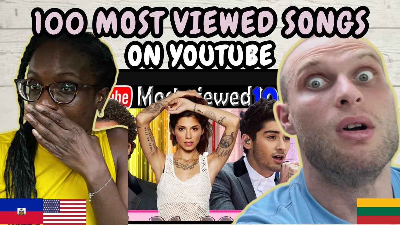 REACTION TO Most Viewed 100 Songs of all time on YouTube - 26 Oct. 2024 ...