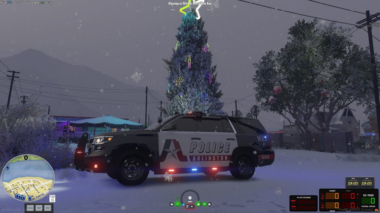 FiveM/FivePD/Christmas Patrol In Arlington TX. - YouTube