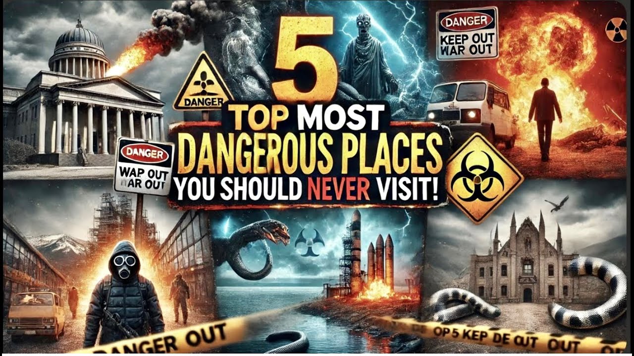 Top 5 Most Dangerous Places You Should Never Visit #DangerousPlaces # ...