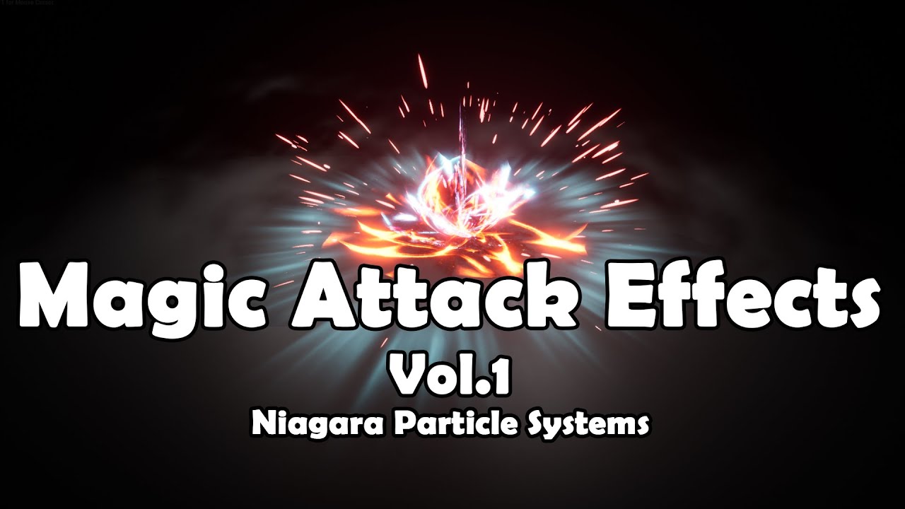Niagara Magic Attack Effects Vol.1 - YouTube