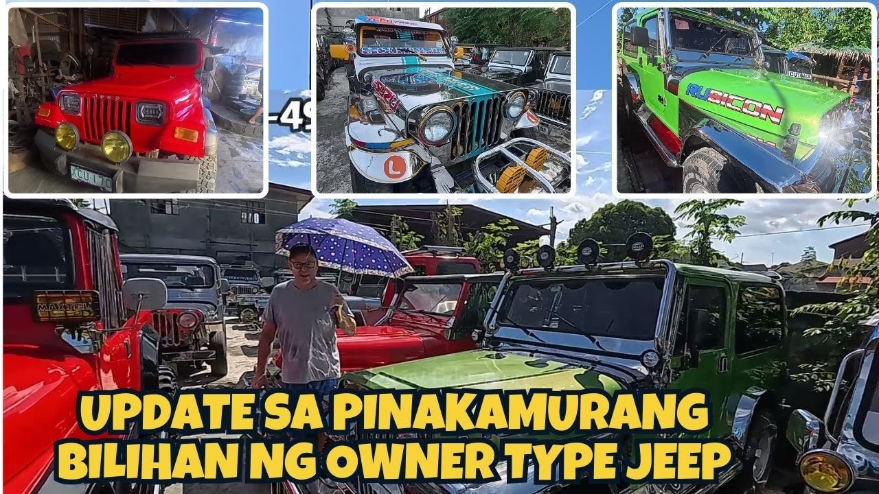 PINAKAMURANG BILIHAN NG MGA OWNER TYPE JEEP SA IMUS CAVITE NGAYONG 2025 ...
