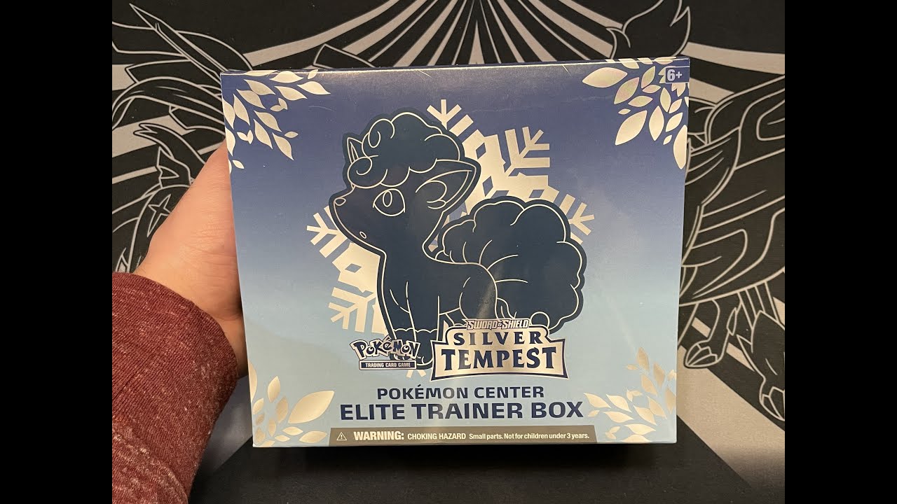 Opening a Silver Tempest Pokemon Center ETB - YouTube