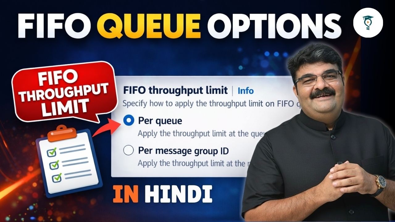 Day 438 | FIFO Queue Options Explained | FIFO Throughput Limit (Per ...