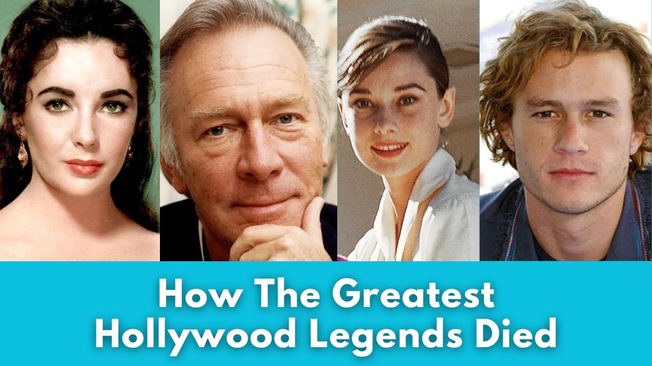 How The Greatest Hollywood Legends Died - YouTube
