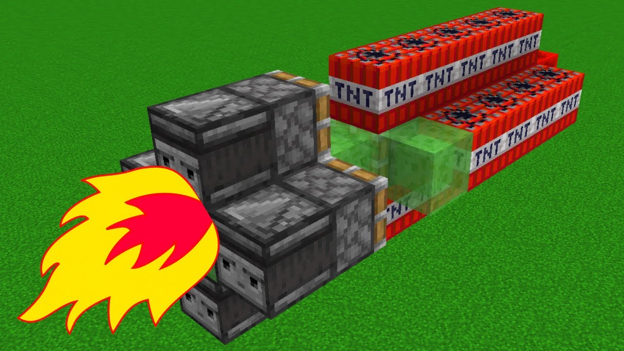 how to make a missile in Minecraft - YouTube