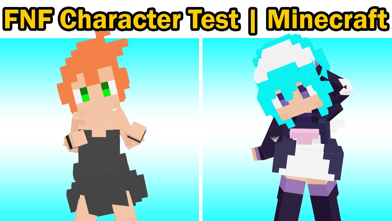 FNF Character Test | Gameplay VS Minecraft Animation | Pico Dress ...