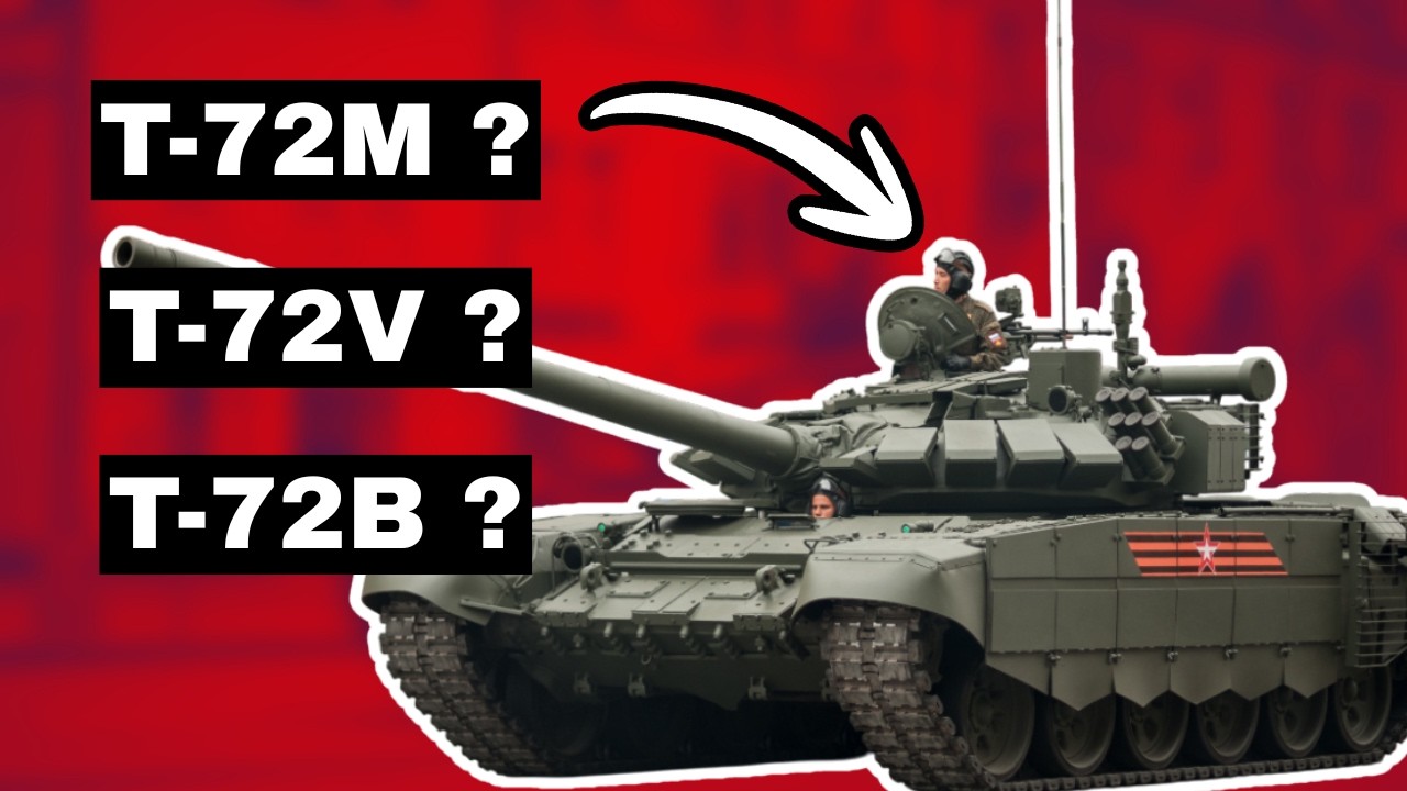 Every T-72 Tank Variant Explained - YouTube