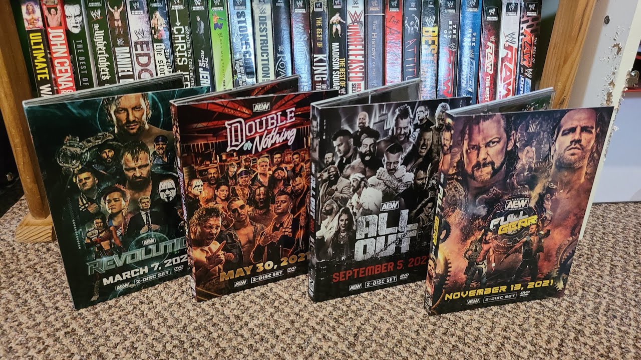 AEW 2021 PPV Dvd Collection - YouTube
