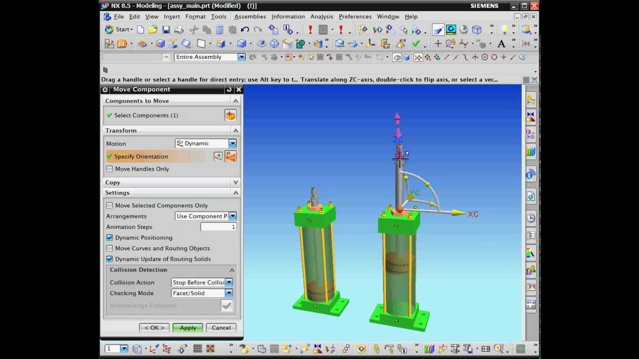 Cylinder Movement - YouTube
