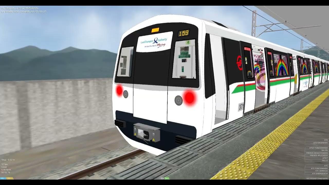 [OpenBVE] C151C Set [713/714] Arriving And Departing In SG02 - YouTube