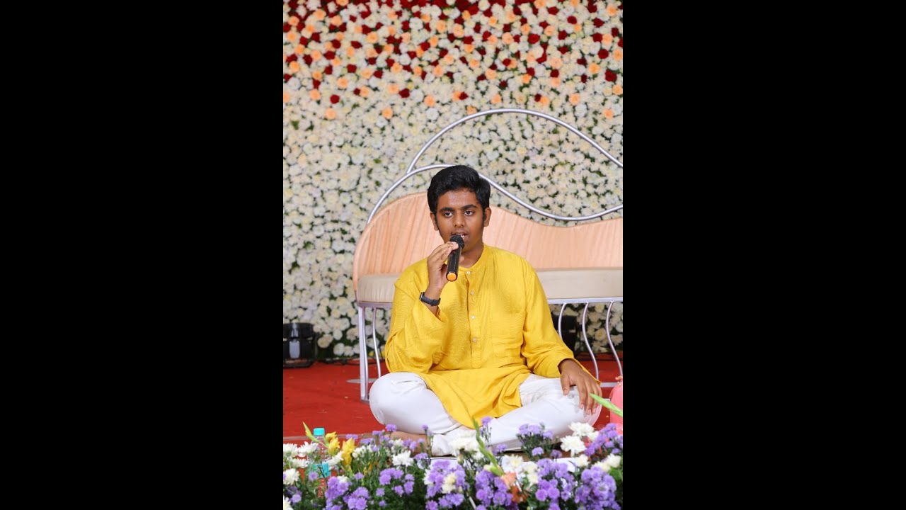 Mamavathu Shri Saraswathi | Raagam: Hindolam Adhi | Likith Pandi - YouTube