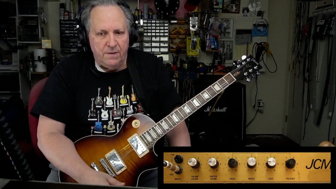 Stock 1984 JCM 800 50W A look inside and demo Best jcm800 - YouTube