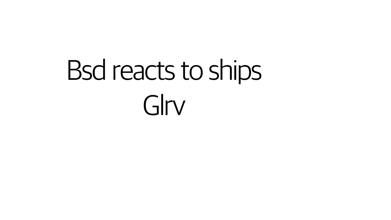 Bungo Stray Dogs Characters react to ships - YouTube