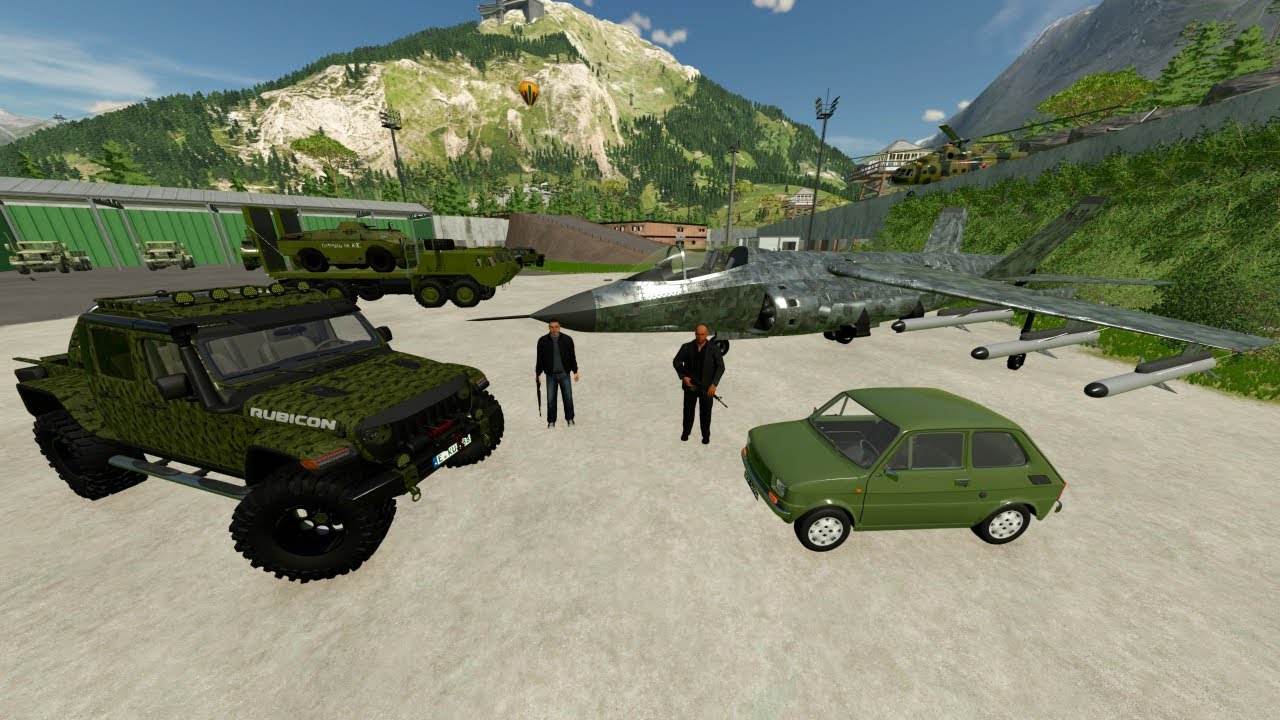 Hudson's Army Base is Under Attack | Farming Simulator 22 - YouTube