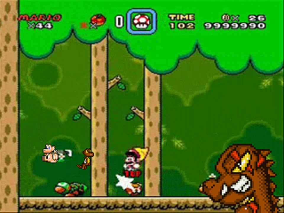 Super Mario World - Maximo puntaje en un turno - YouTube