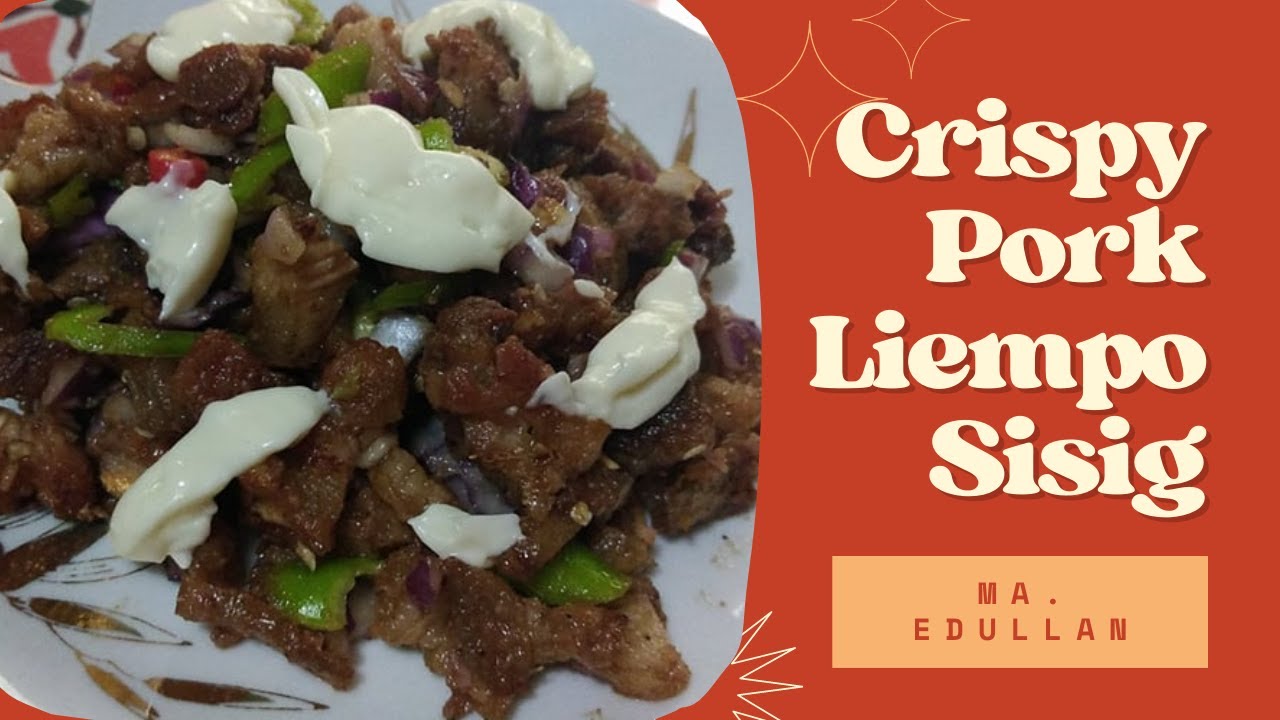 Crispy Pork Liempo Sisig by Ma. - YouTube