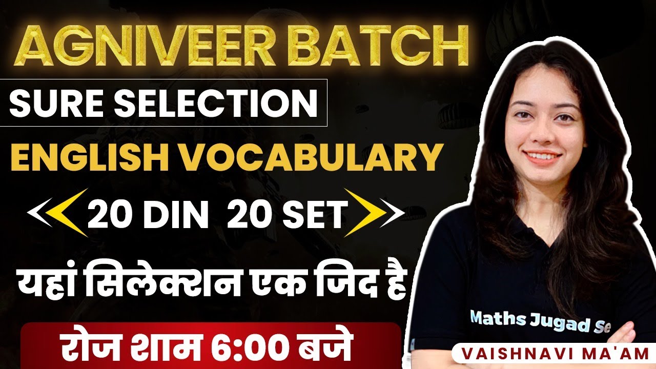 Complete Vocabulary For Airforce Agniveer Exam || Agniveer Airforce ...