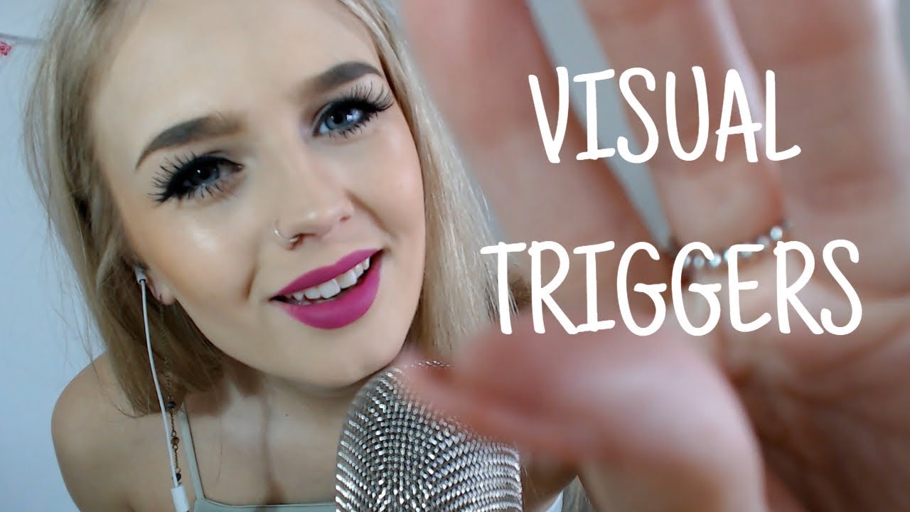 Asmr Visual Triggers Follow The Light Face Brushing And Hand