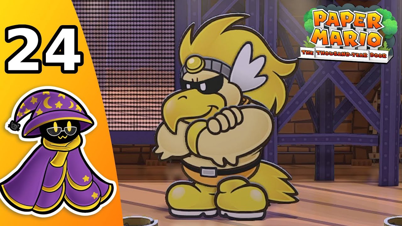 Paper Mario: The Thousand Year Door Part 24 - Rawk Hawk - YouTube