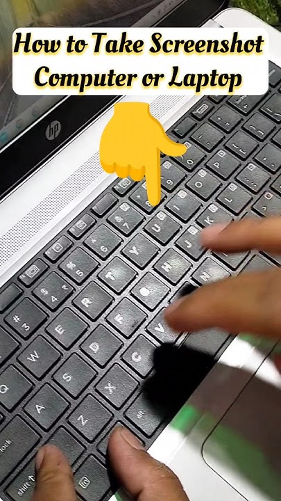 How to Screenshot Computer | Laptop screenshot key | #viral #shorts # ...