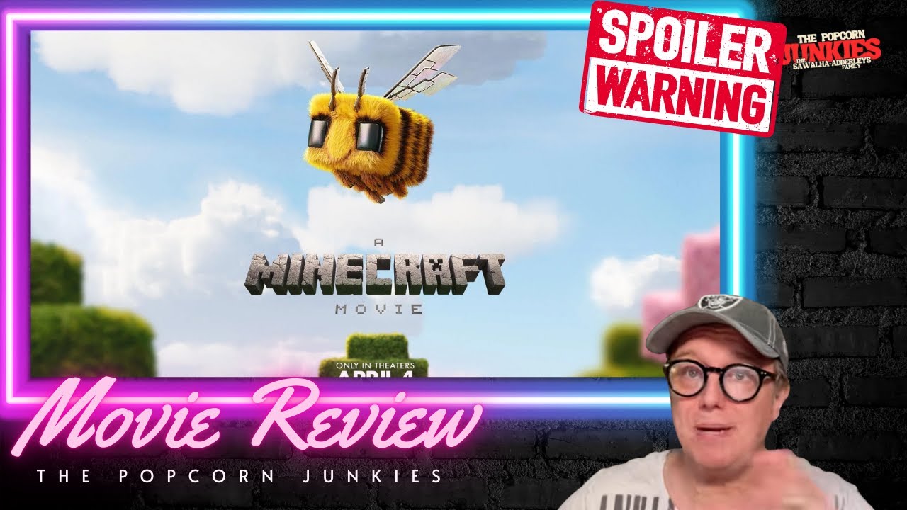 A MINECRAFT MOVIE - The Popcorn Junkies Movie Review (Spoilers) - YouTube