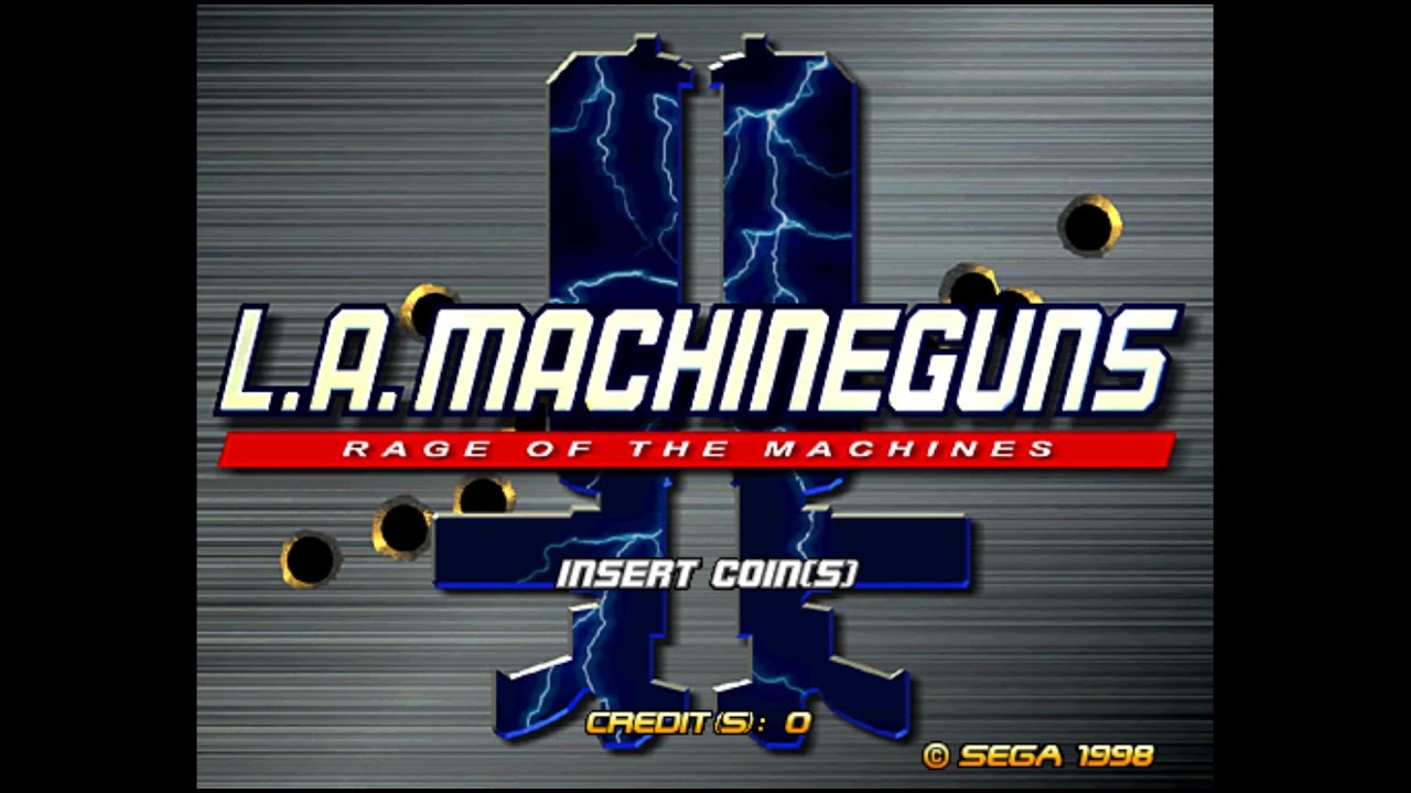 L.A. Machineguns: Rage Of The Machines Arcade - YouTube