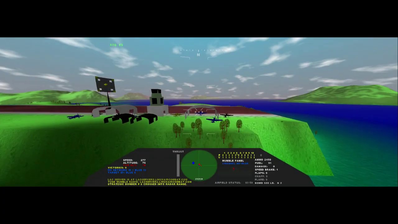Introducing Linux Air Combat Part 1 (V7.92) - YouTube