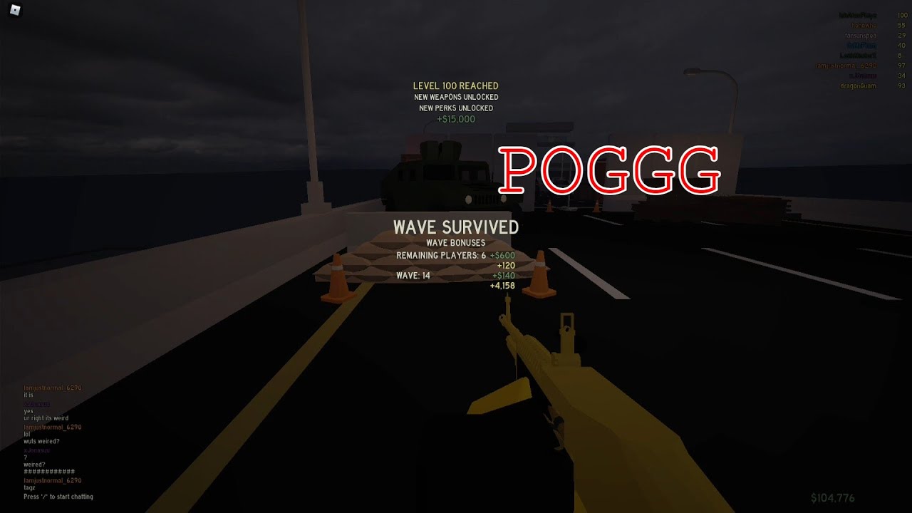 Reaching level 100 in Those Who Remain (Roblox) - YouTube