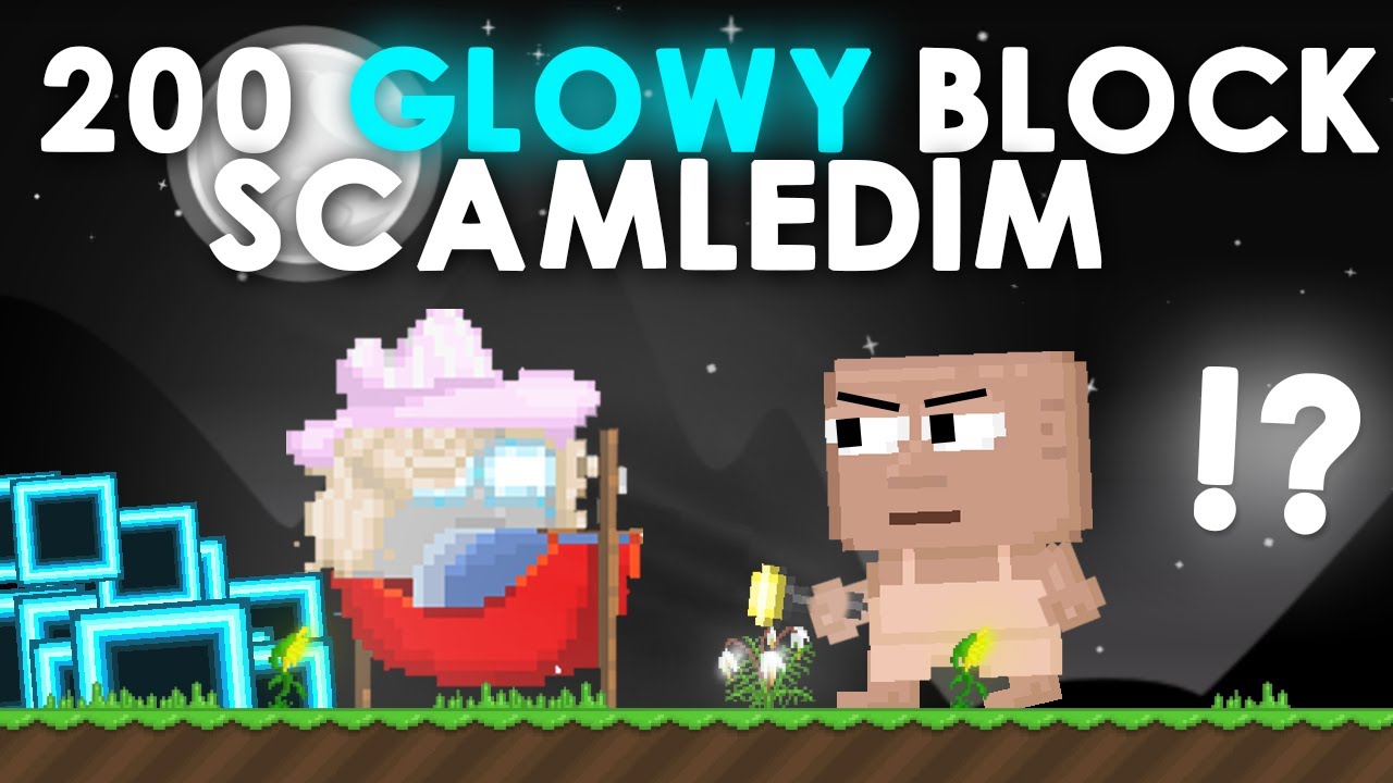 200 GLOWY BLOCK SCAMLEDİM!? *WTF?!* | Growtopia Türkçe Eleştiri - 2020 ...