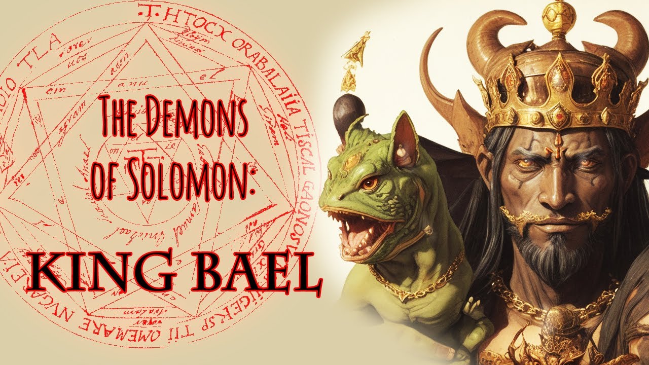King Bael the first Demon of Solomon - YouTube