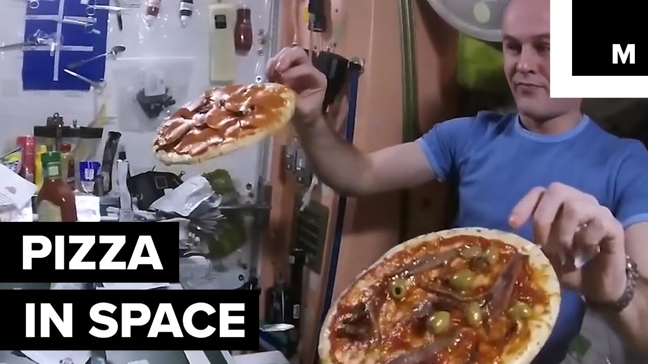 Pizza Party in Space - YouTube