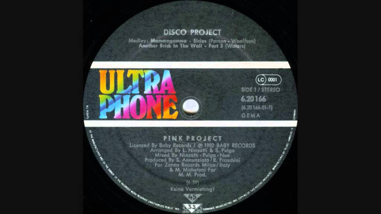 Pink Project - Disco project (1982 12") - YouTube