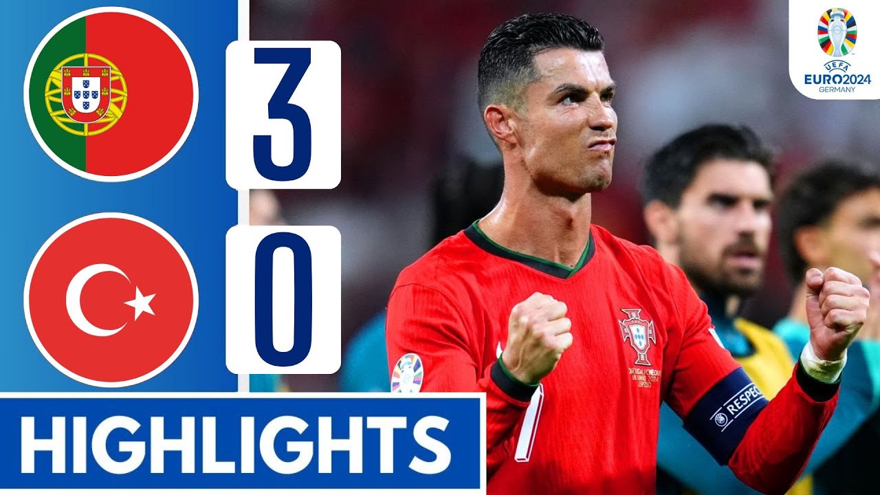 Portugal vs Turkey 3-0 - All Goals & Highlights - Euro 2024 - YouTube