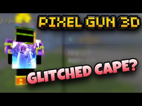 A Player With A Glitched Cape? | Pixel Gun 3D - YouTube