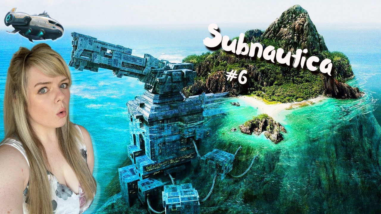 Exploring a giant, glowy ALIEN facility | Subnautica | Part 6 - YouTube