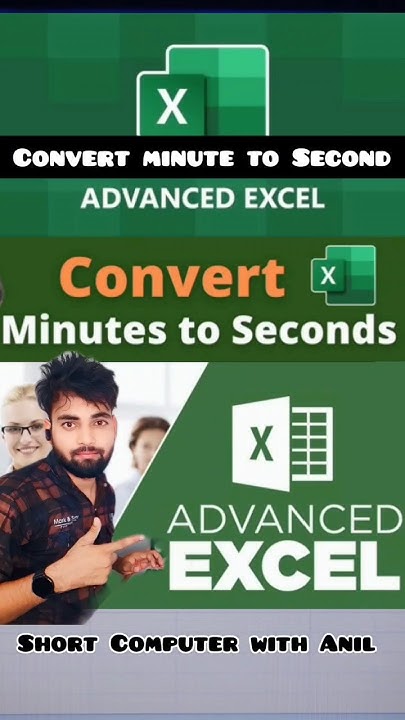 Convert Minute to Second in Excel #excelworld #exceltech #exceltips #exceltricks #yutubeshorts ...