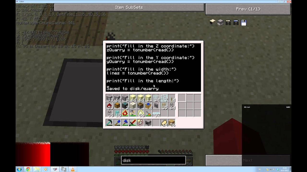 Computercraft - From noob to pro [22] - User Input - YouTube