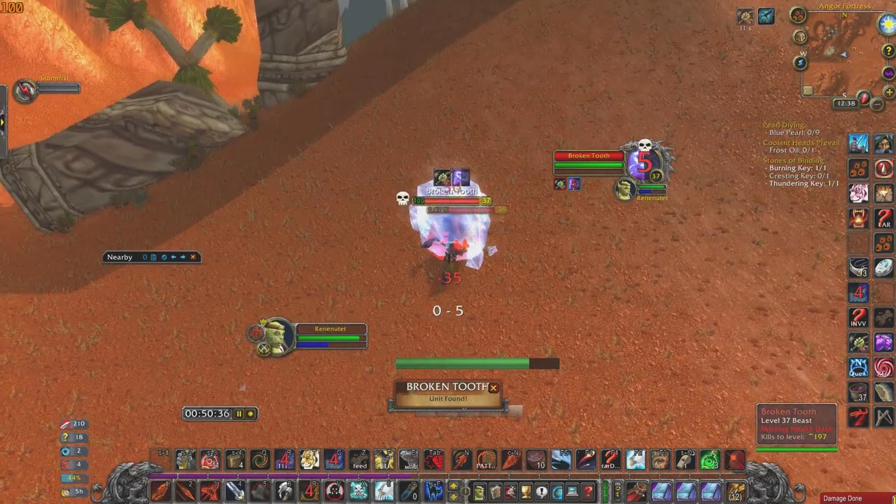 Wow Classic Hunter Broken Tooth Youtube