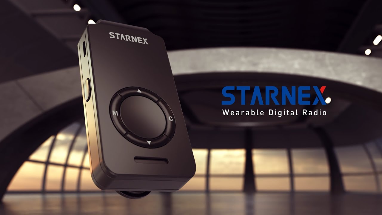 Introduction of STARNEX Wearable Digital Radio - YouTube