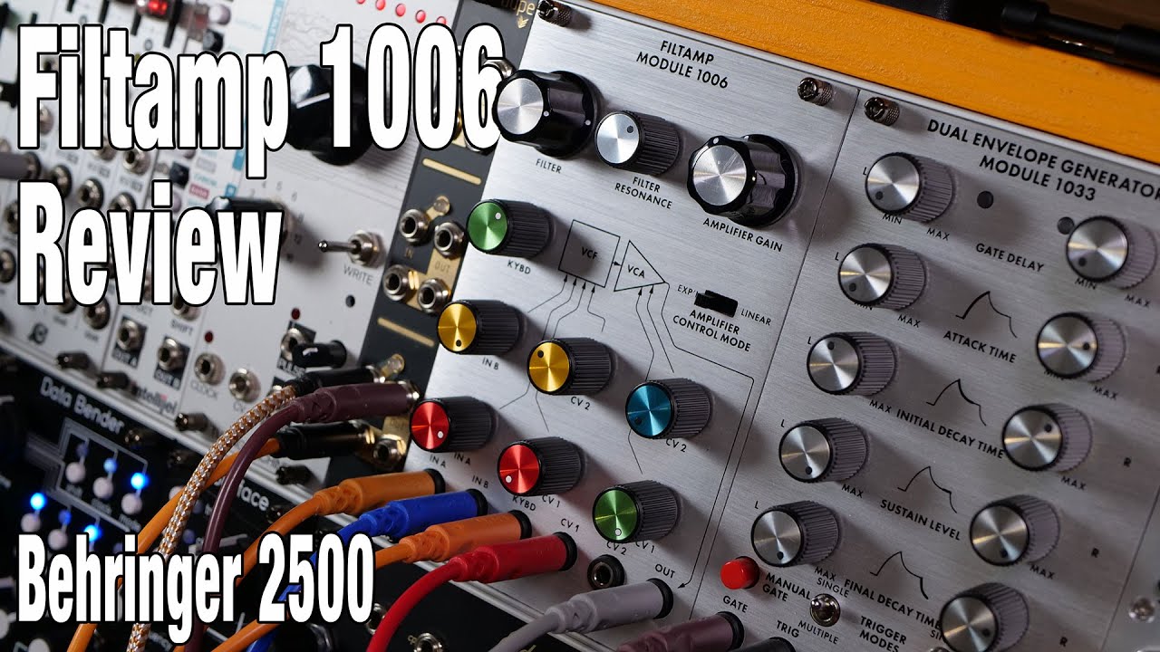Filtamp Module 1006 Review - Behringer 2500 series - YouTube
