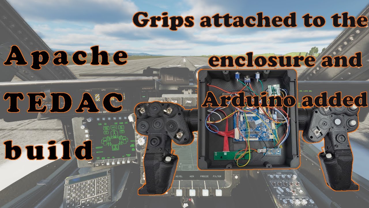 Apache TEDAC build - Episode 5 - Grips attached to the enclosure, Arduino added - YouTube