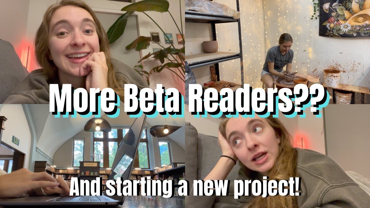 Sending Draft 7 Of My Book To Beta Readers & STARTING A NEW PROJECT!! - YouTube
