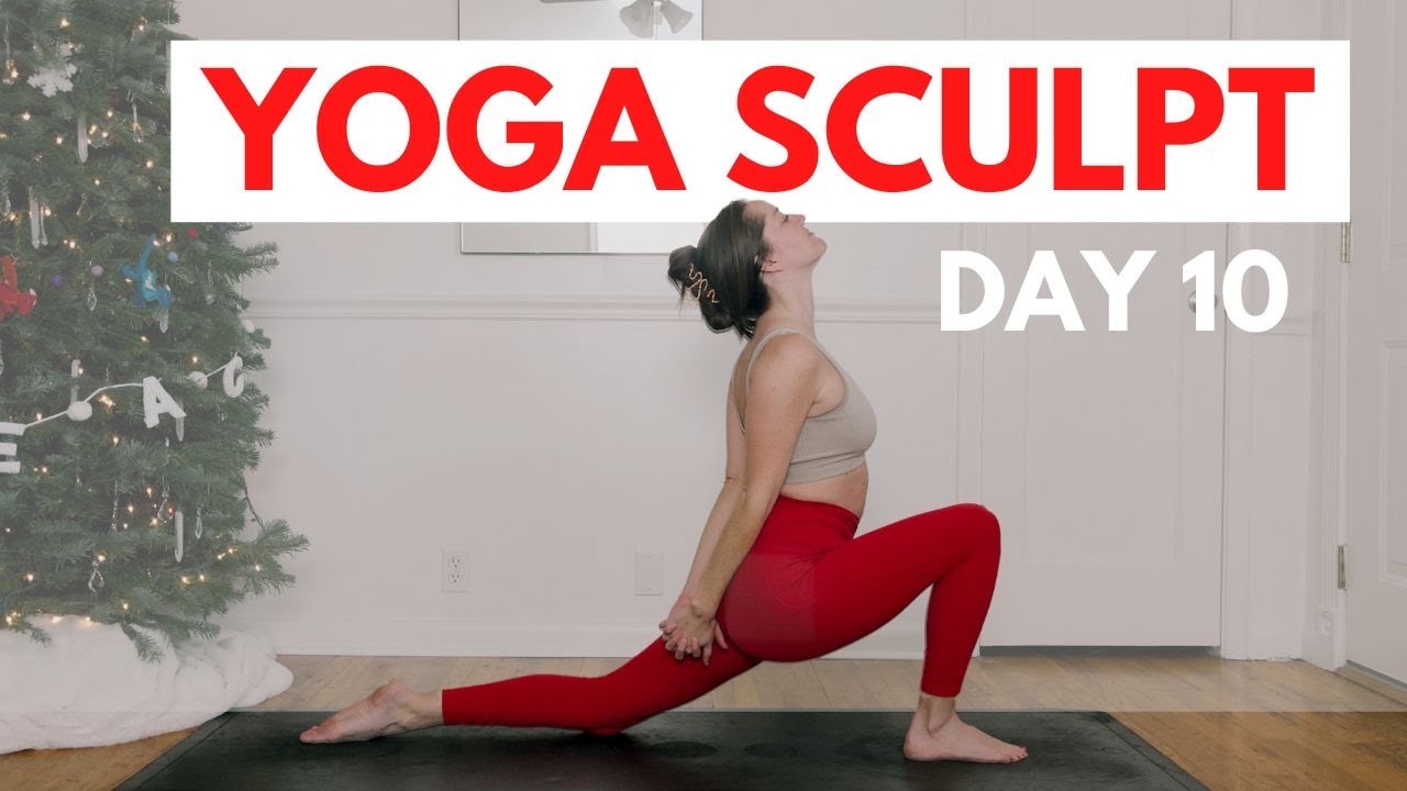 15 MIN YOGA SCULPT WORKOUT | Full Body Power Flow - YouTube