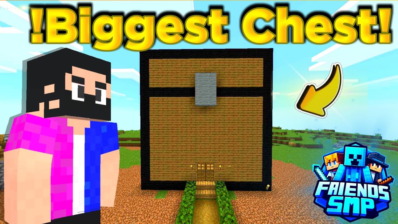 How I Build Biggest Chest In Smp * My First Smp Bulid * [ FIREND SMP ...