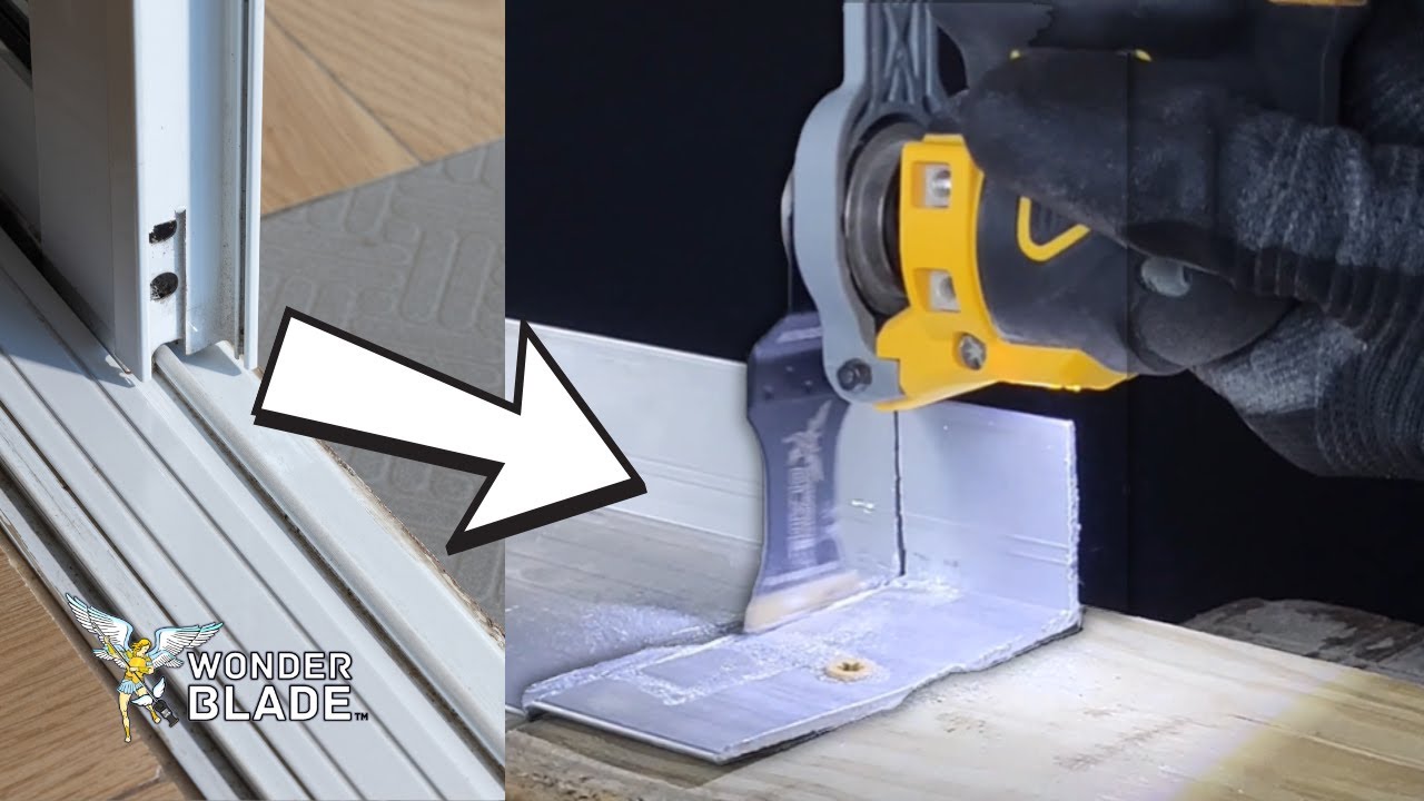 Cutting Door Frame with the Oscillating Multi Tool! How to Cut Door ...